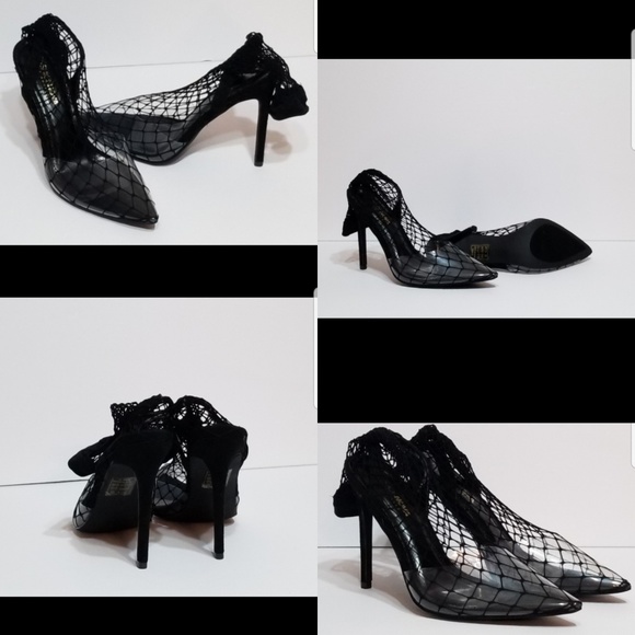 Shoes | Fishnet Pumps | Poshmark